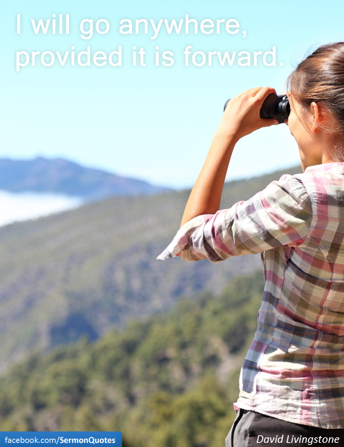 I will go anywhere - SermonQuotes
