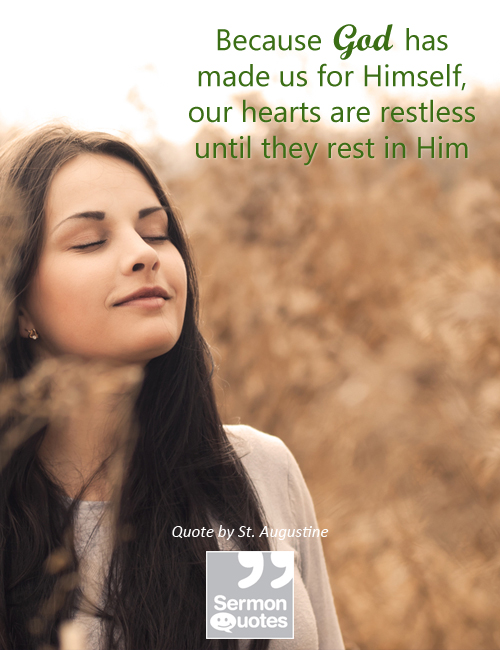 Rest in Him - SermonQuotes