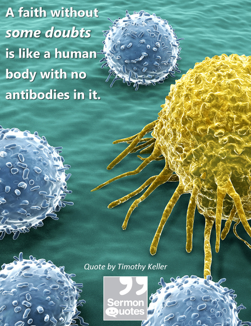 Faith without doubt - SermonQuotes