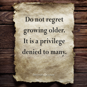 Do not regret - SermonQuotes