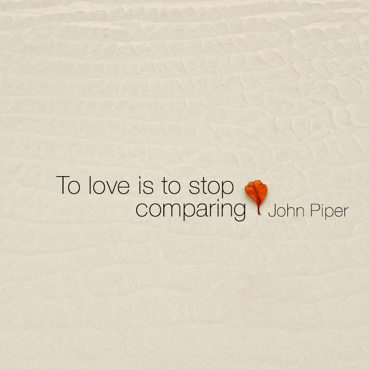 Stop Comparing
