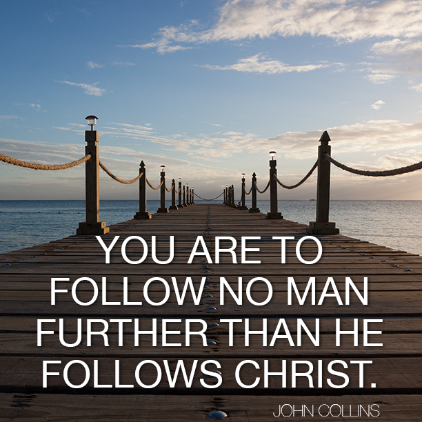 You are to follow - SermonQuotes
