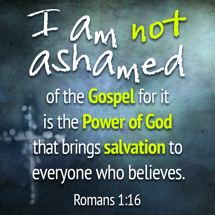 I am not ashamed - SermonQuotes
