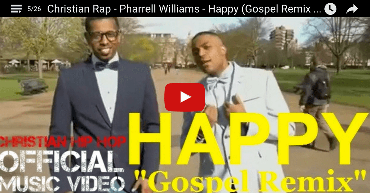 Watch - Gospel Remix 'Happy'