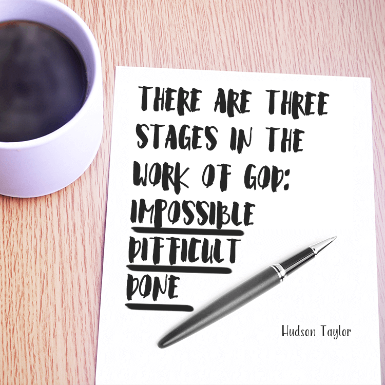 The Three Stages of God's Work- Nothing is impossible