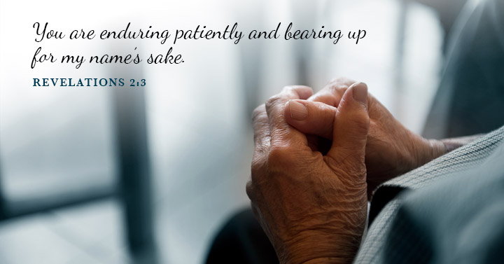 You are enduring patiently and bearing up for my name’s sake ...